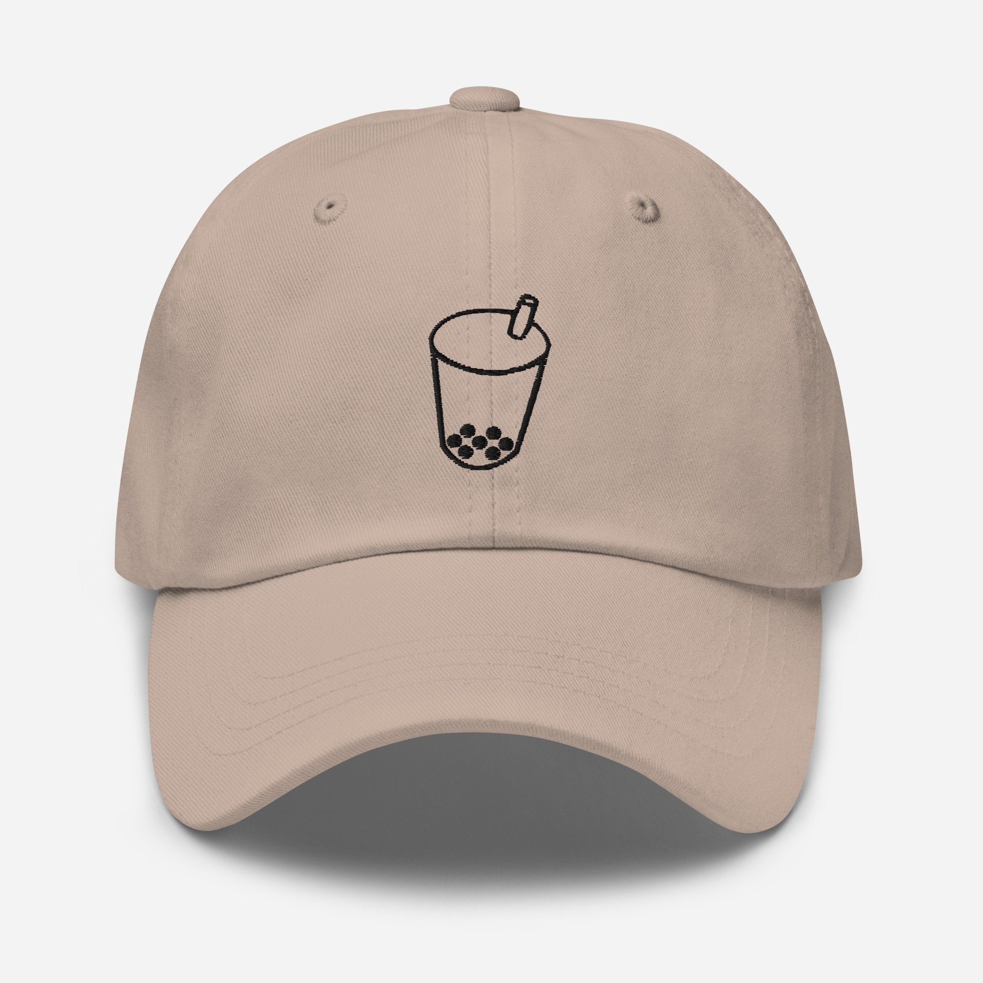 Boba Dad Hat Boba Hat Boba Milk Tea Hat Boba Minimalist Hat Milk Tea ...