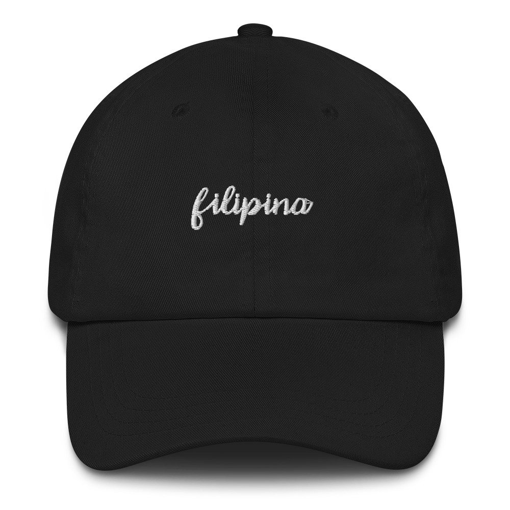Filipina Hat - Filipina Dad Hat - Filipina Cap - Filipina Minimalist ...