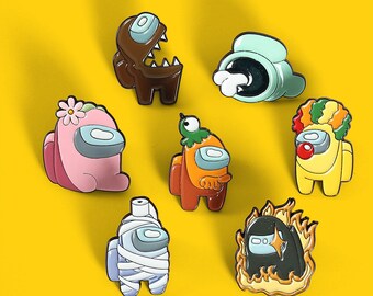 Among Us Enamel Pin | Etsy