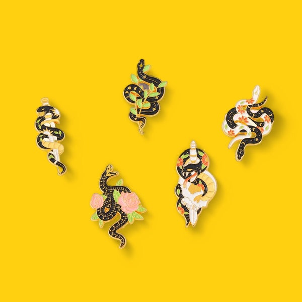 Snake Pins - Etsy