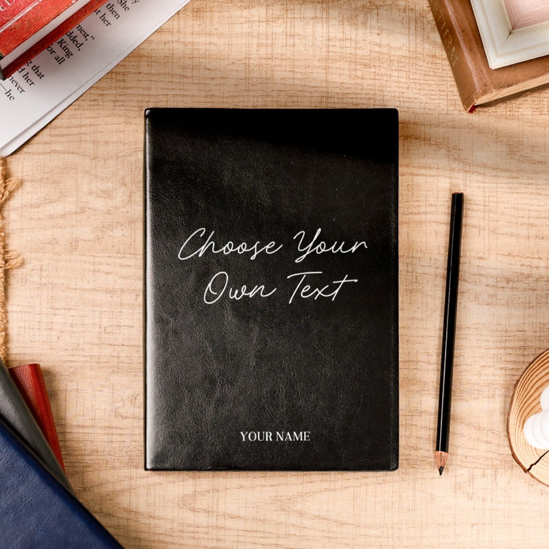Red Leather Journal - Etsy
