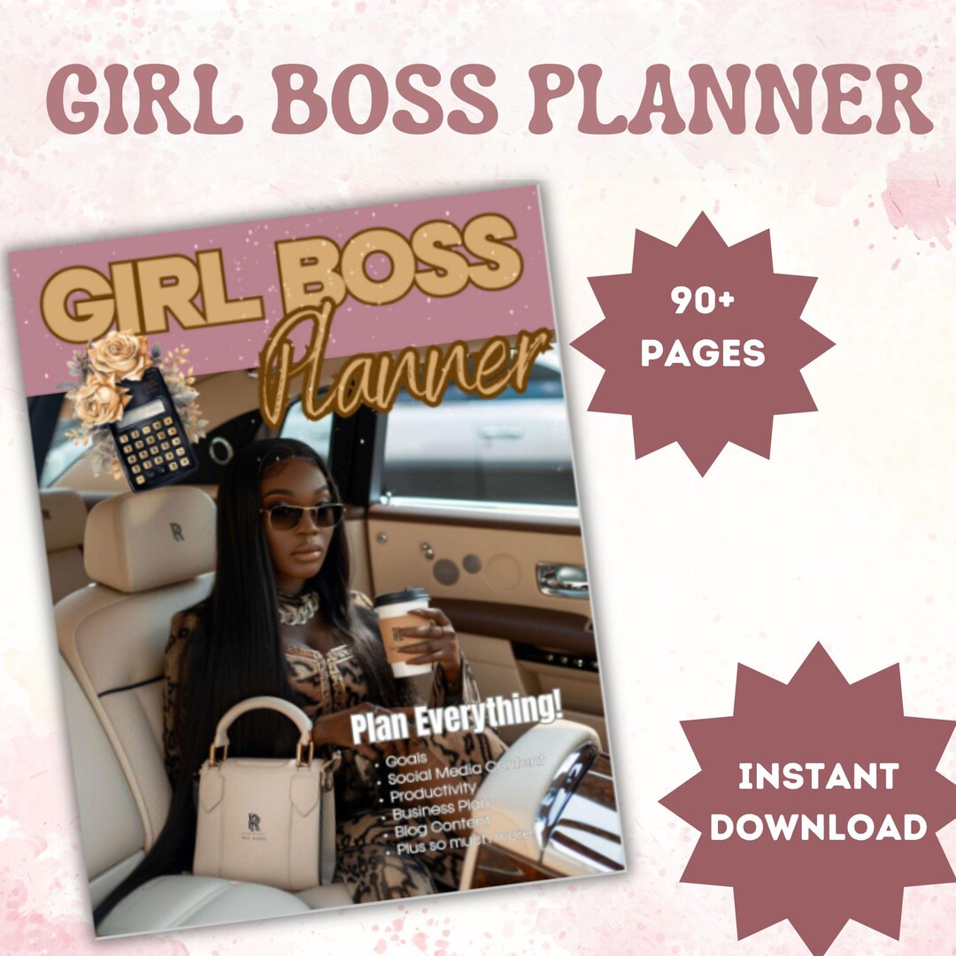 Girl Boss Planner Girl Boss That Girl Planner Girl Boss Journal Boss ...
