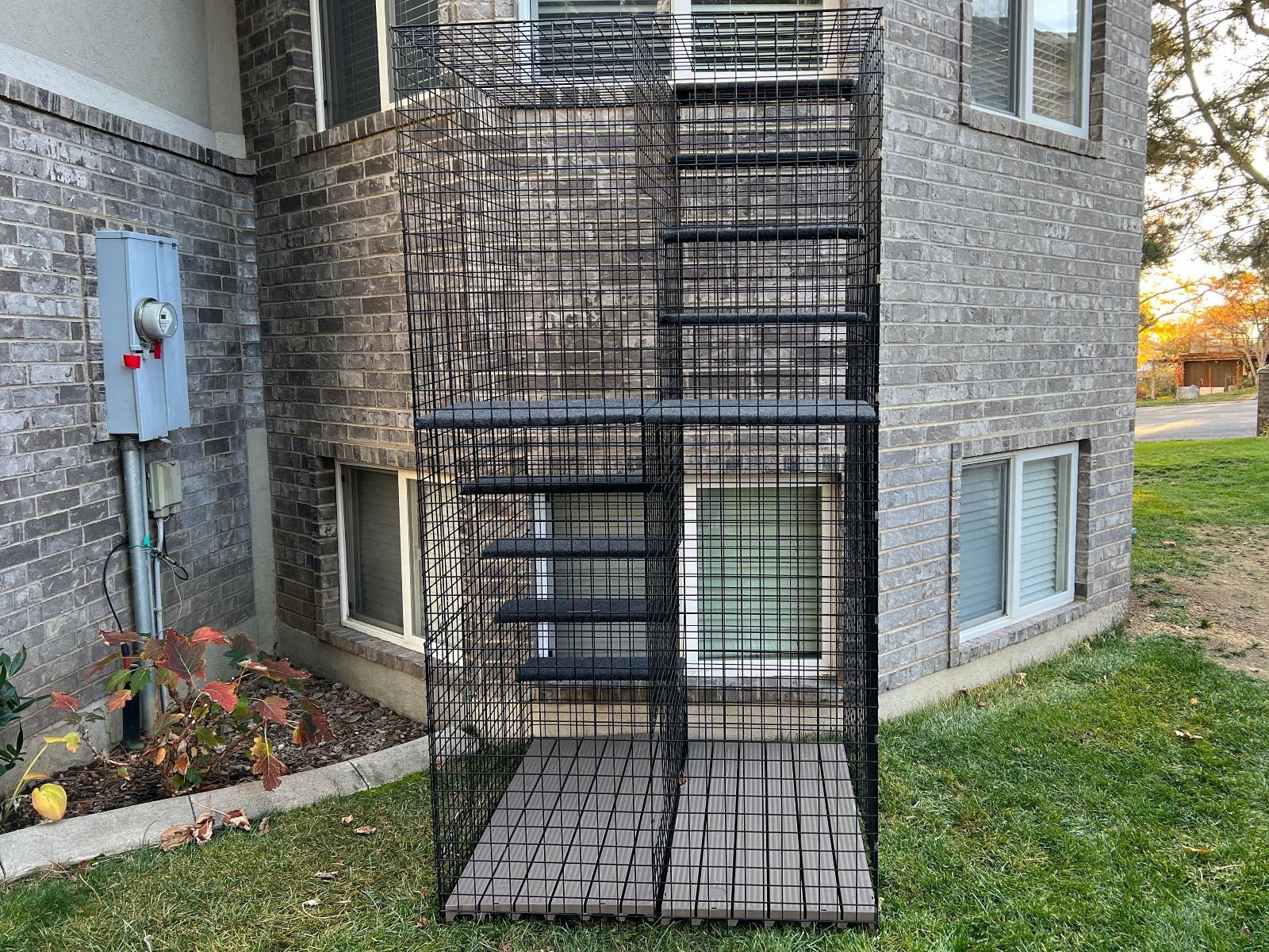 48 X 48 X 96 Tall Wire Dogio Run Second Story Tower With Staircase - Etsy