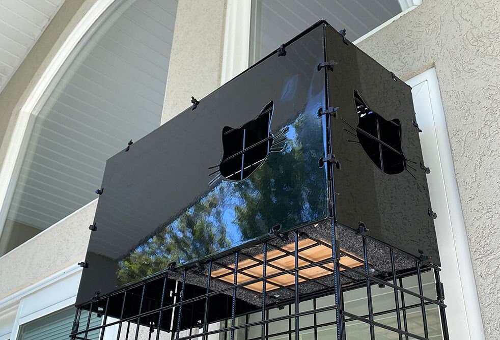 Catio Tower with Hideout 8 X 22 X 96 - Etsy