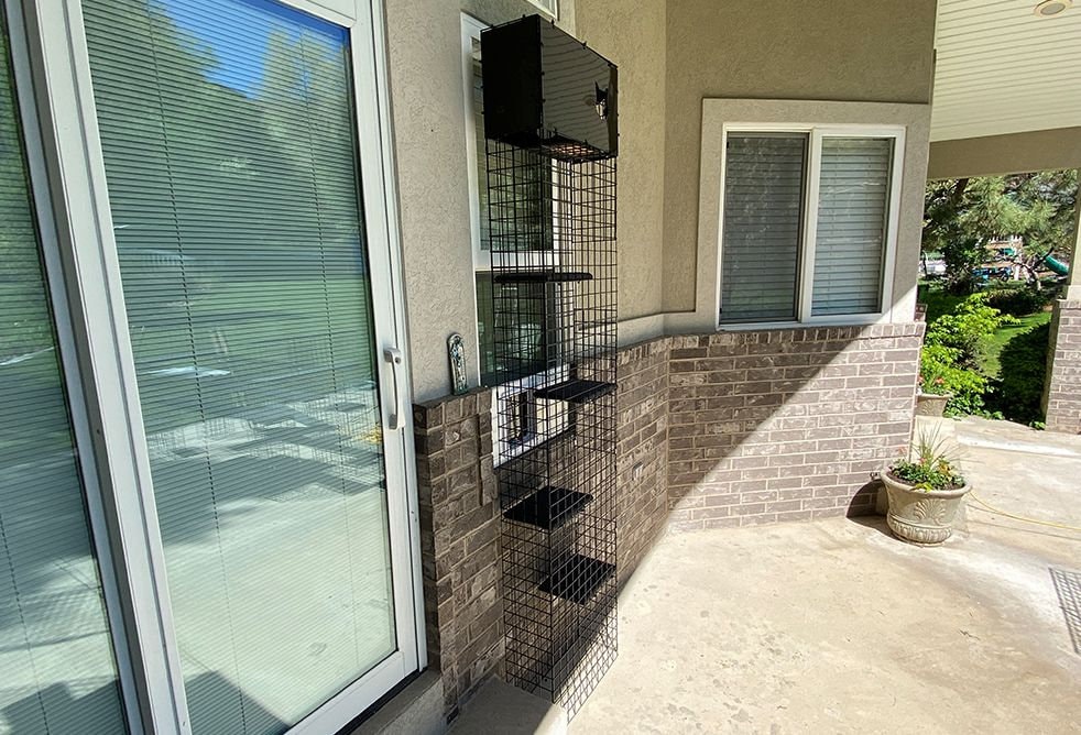 Catio Tower With Hideout 8 X 22 X 96 | Etsy