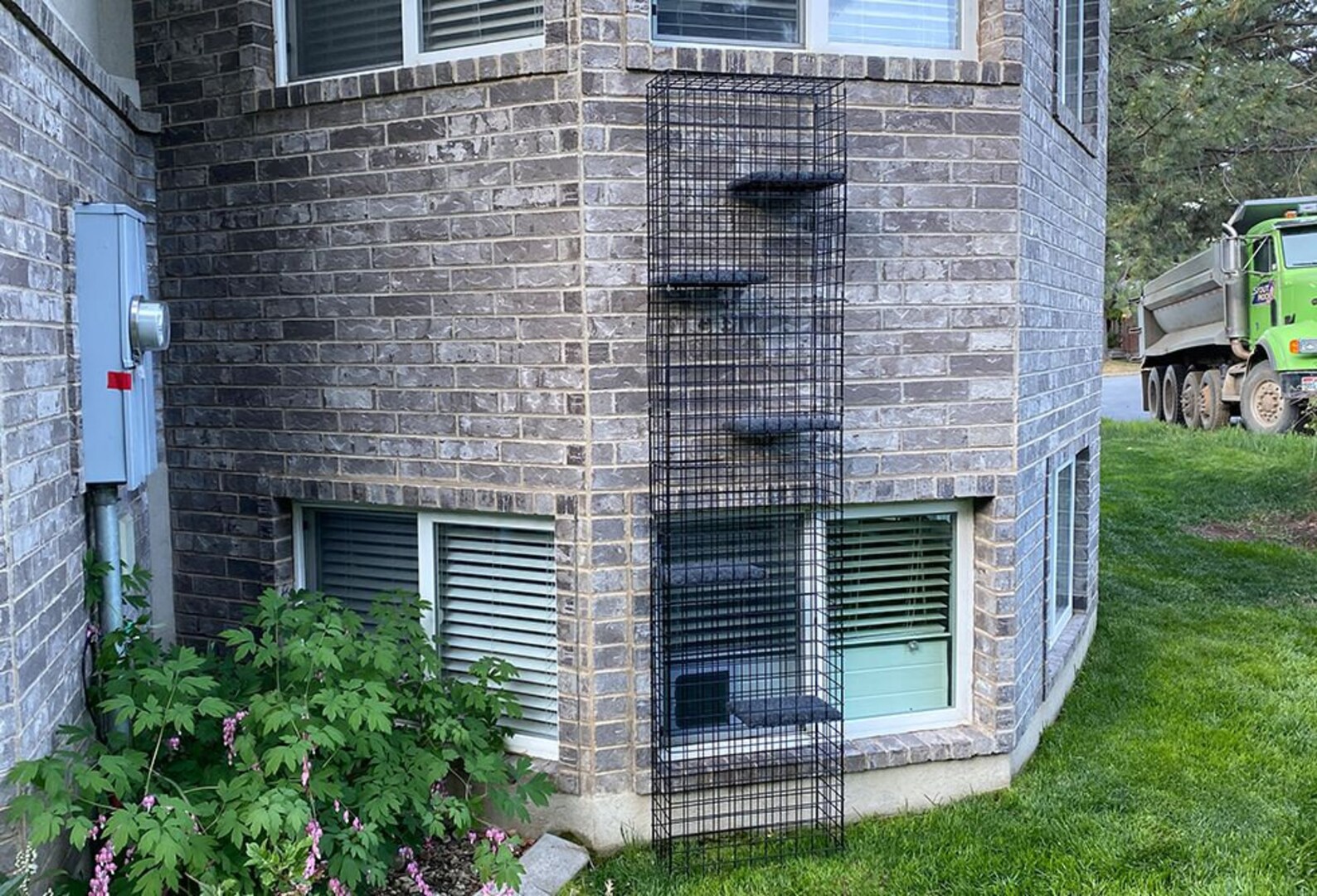 Catio Tower 8 X 22 X 96 Indoor & Outdoor Cat - Etsy