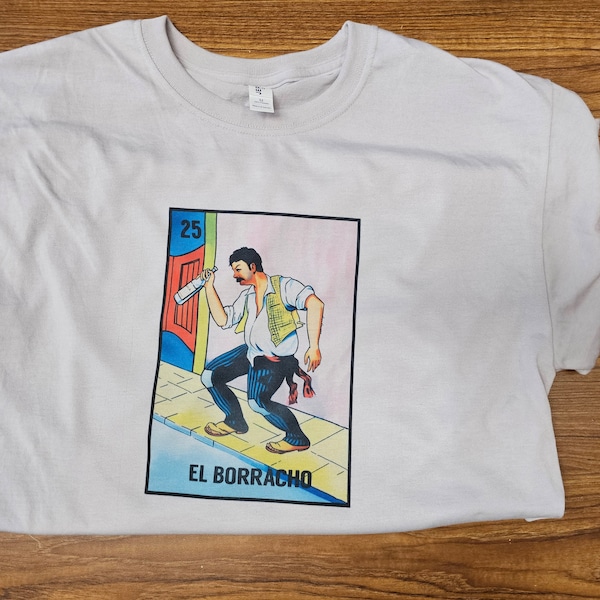 El Borracho Loteria - Etsy