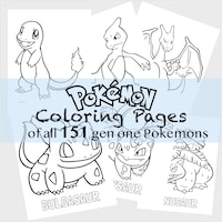Printable Pokemon Bookmarks | Kids Bookmarks | 12 Styles | PDF Format ...