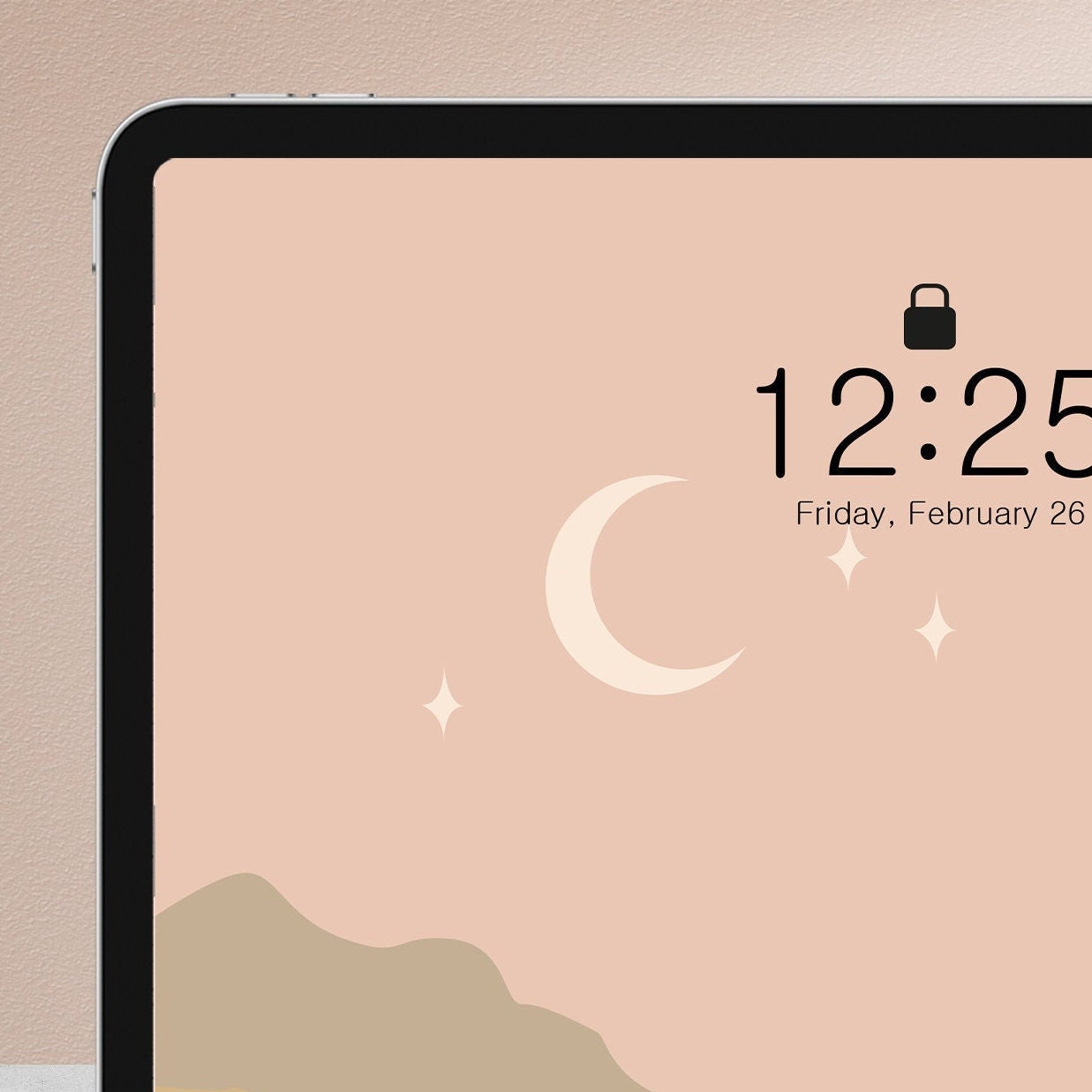 Abstract Boho iPad Wallpaper - Etsy