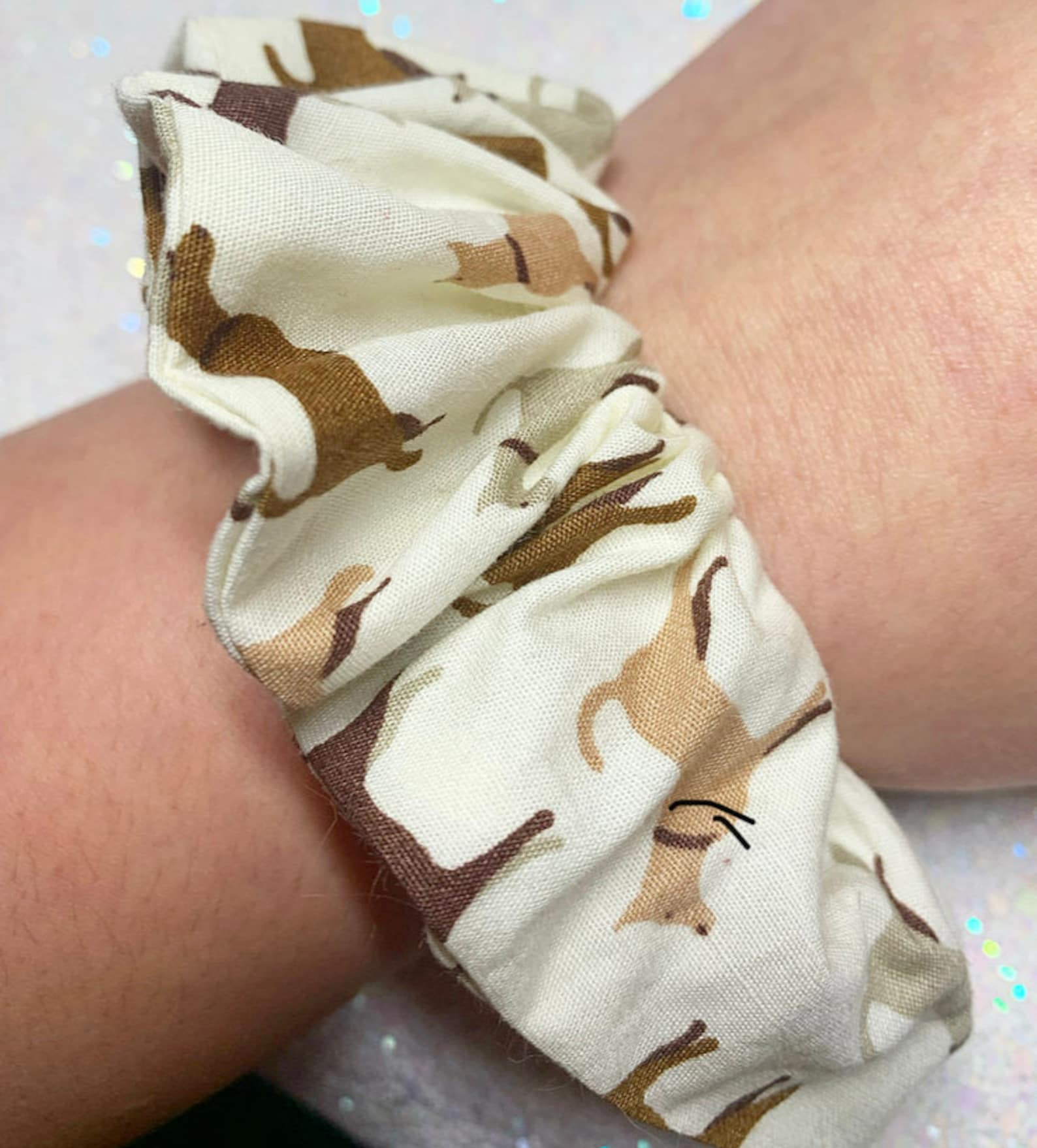 Cute animal scrunchie sheep scrunchie Dog scrunchies - Etsy 日本