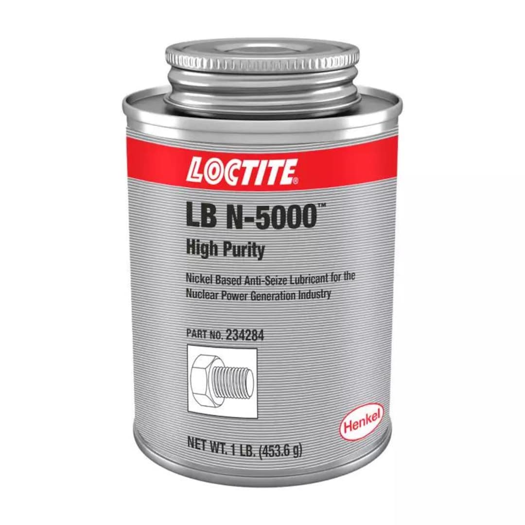 LOCTITE LB N-5000 450ml is a Silver-colored, Nickel-based Anti-seize ...