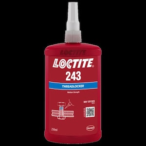 LOCTITE 243 10ml 50ml 250ml Threadlock Medium Strength Bluegeneral Purpose Threadlocker That ...