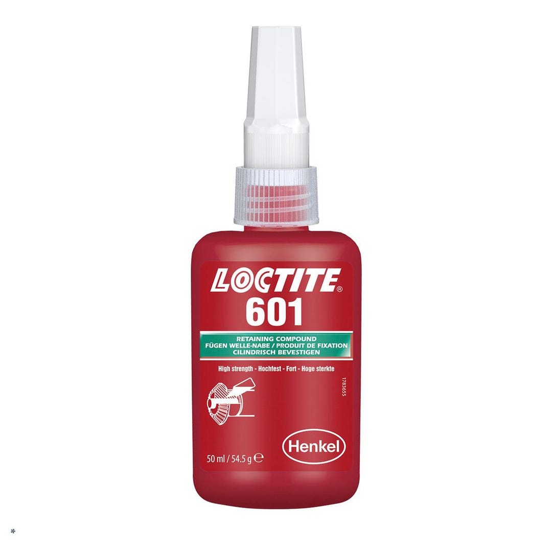 LOCTITE 601 10ml 50ml is a Green, High-strength Retaining Compound for ...
