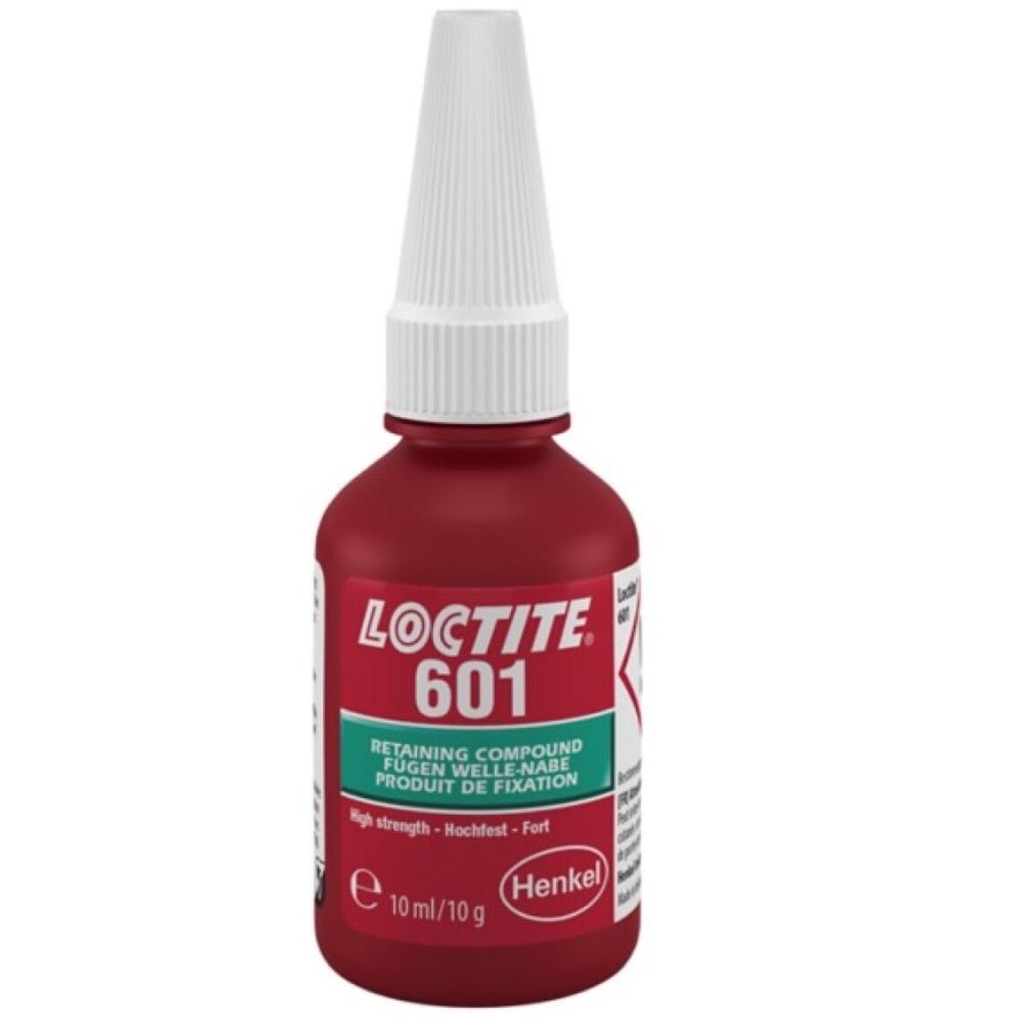 LOCTITE 601 10ml 50ml is a Green, High-strength Retaining Compound for ...