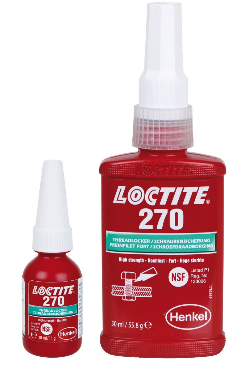 LOCTITE 270 10ml 50ml 250ml High-strength Thread Locker Permanently ...