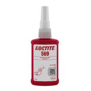 LOCTITE 569 50ml is a Brown Methacrylate Ester Acrylic Liquid Thread ...