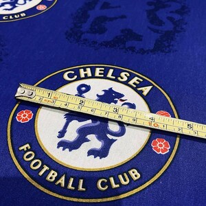 Chelsea FC Football Club Fabric Sheeting Cotton 100% Cotton 150cm Wide ...