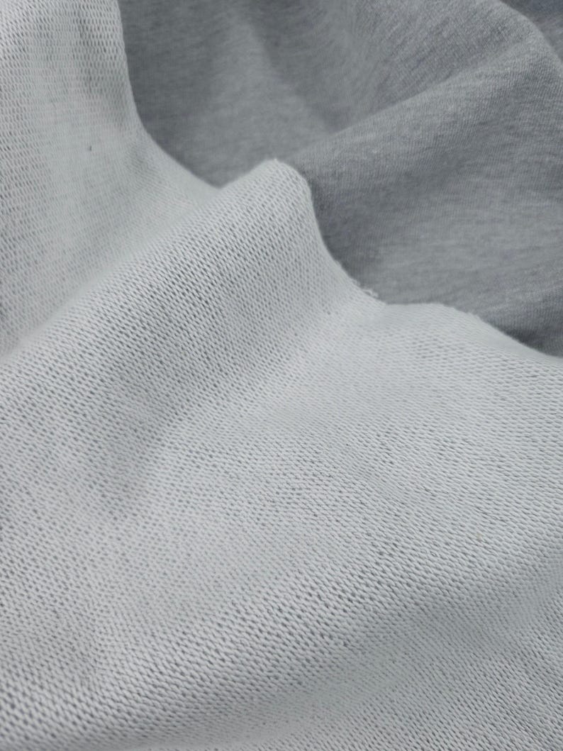 Light Grey Loopback Terry - Etsy