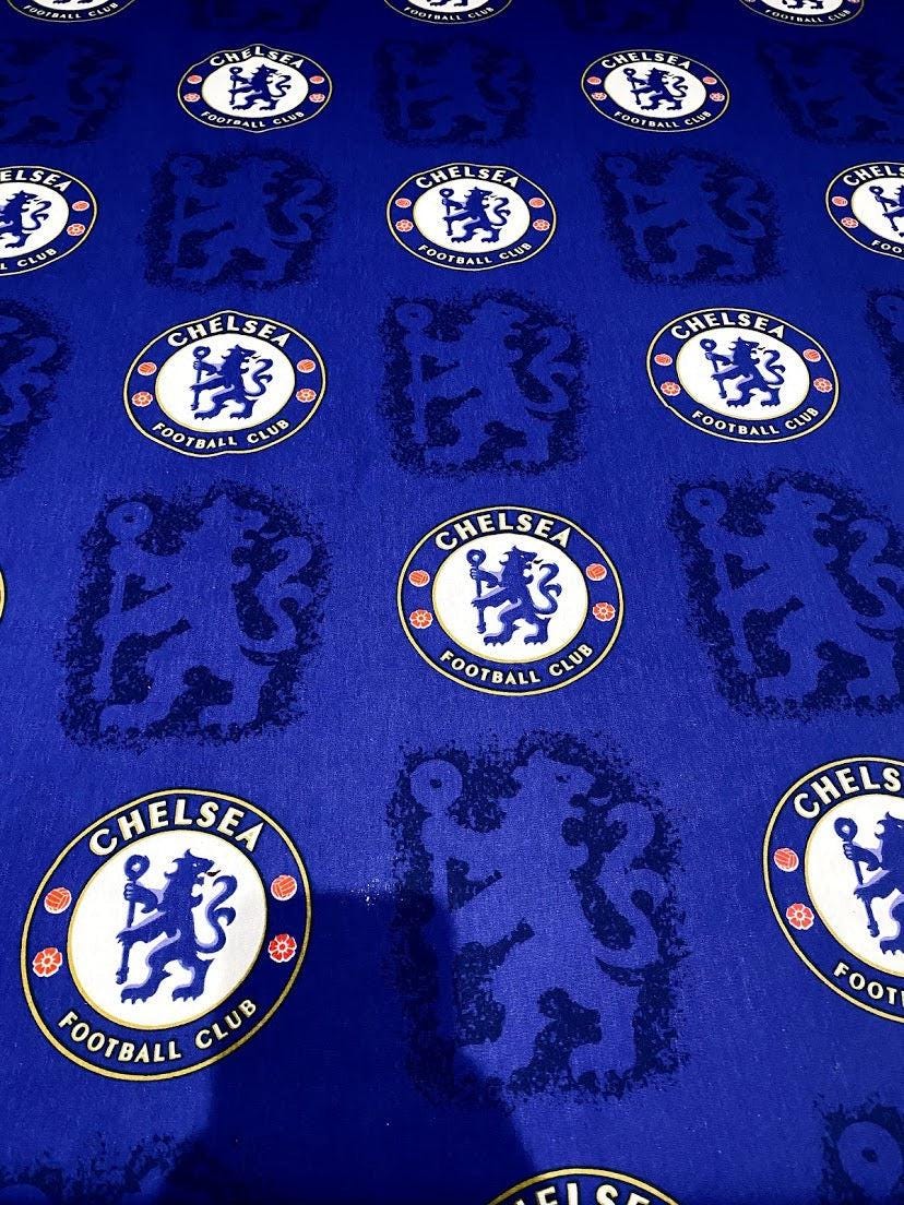 Chelsea FC - Football Club Fabric - Sheeting Cotton - 100% Cotton ...