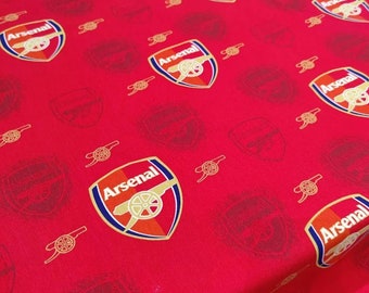 Arsenal Football Club Fabric - Etsy