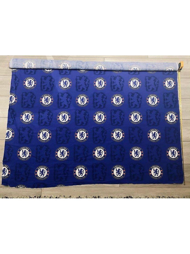 Chelsea FC - Football Club Fabric - Sheeting Cotton - 100% Cotton ...