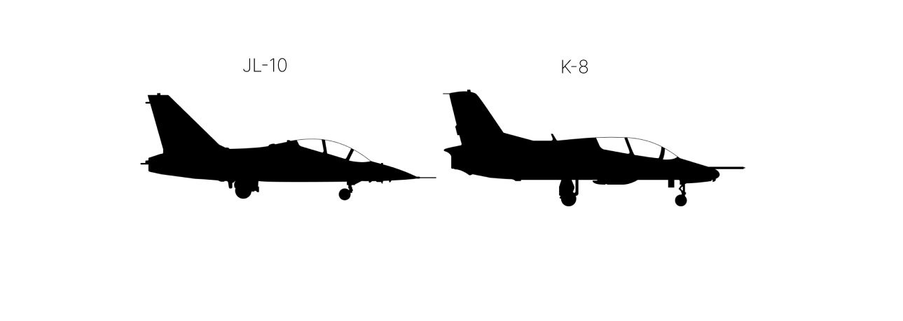 Premium Vector Silhouettes - Chinese Air Force Aircraft - Etsy