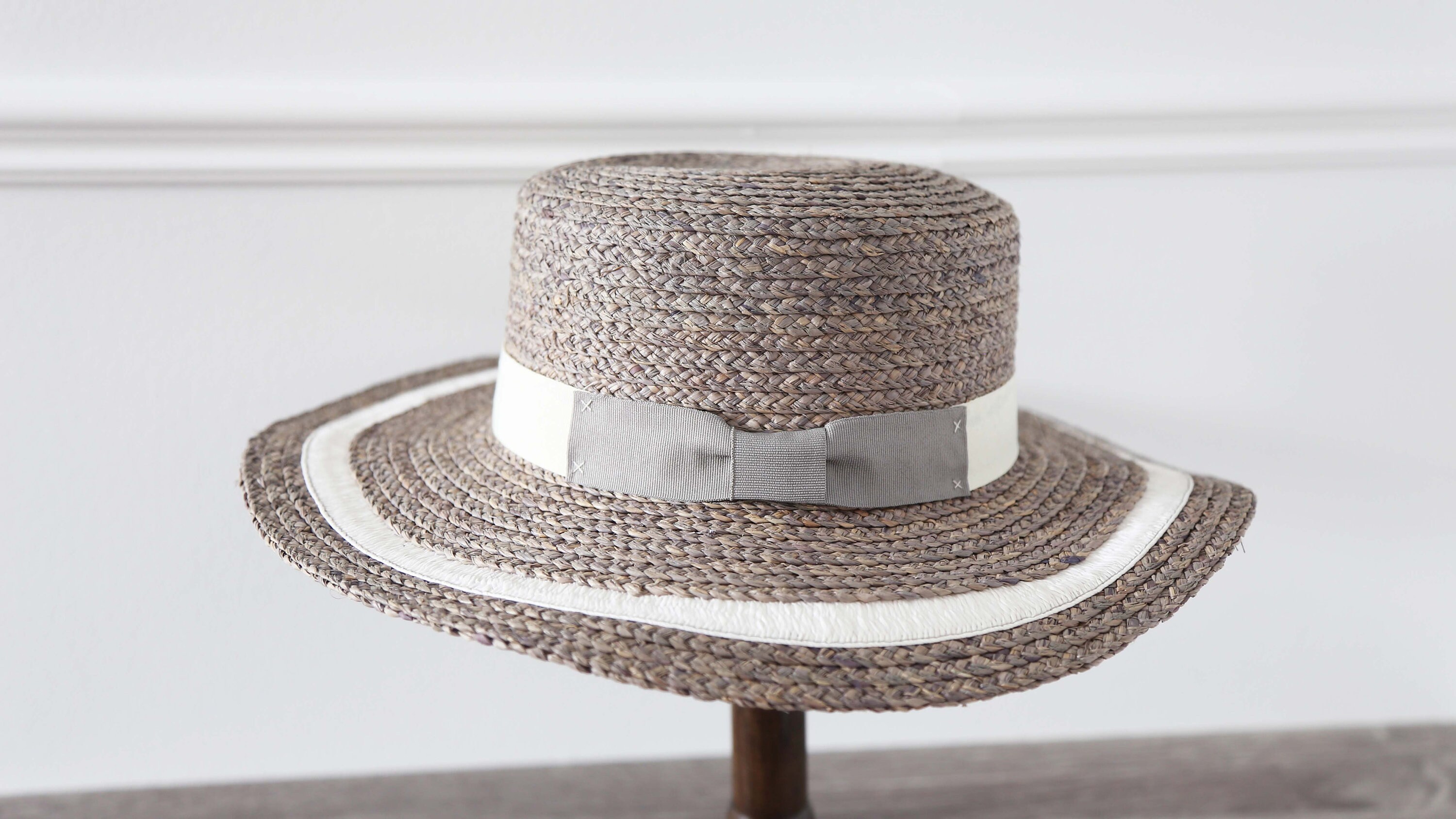 French Retro Raffia Straw Hat, Summer Stylish Hat, Woman Hat - Etsy