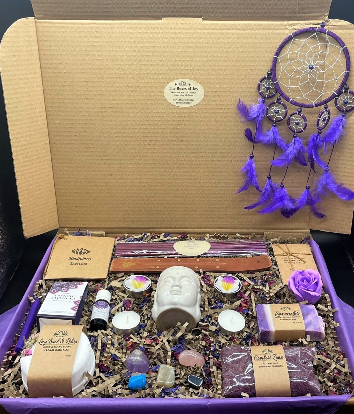 Complete Relaxation Gift Hamper Wellness Mindfulness - Etsy