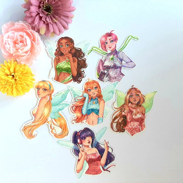 Winx Art Print - Etsy Canada