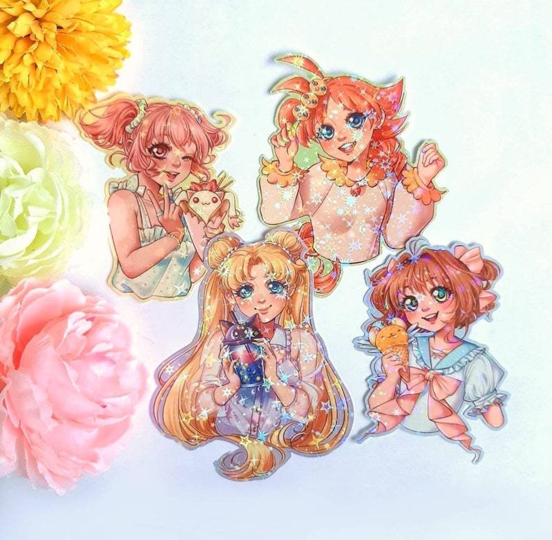 Magical Girl Vol. 1 Stickers - Etsy