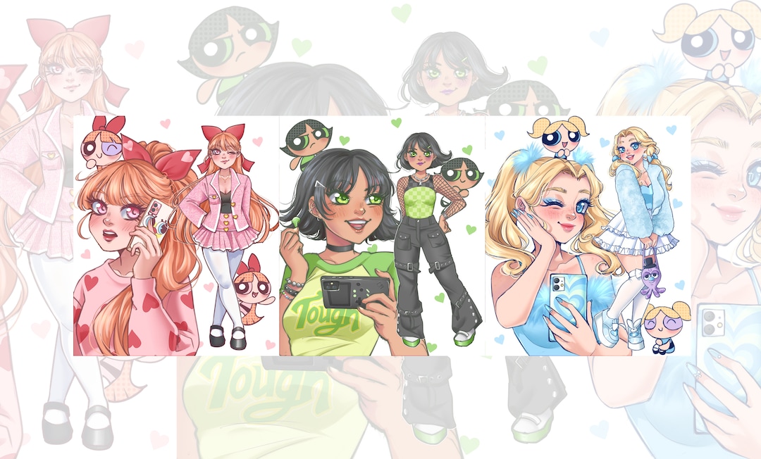 Cute Powerful Girls Prints - Etsy