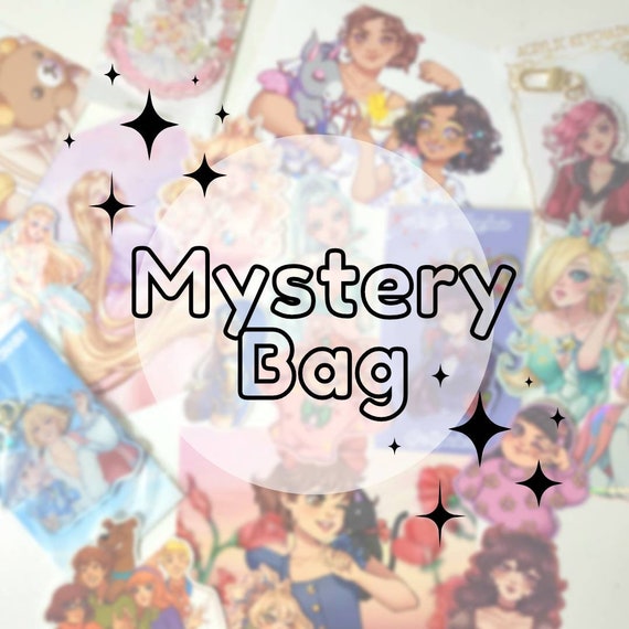 Mystery Bag Stickers Prints and Keychains - Etsy