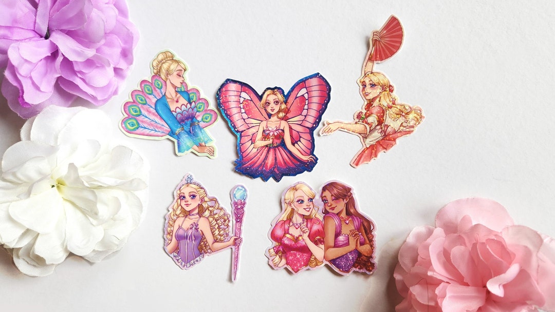 Doll Princess and Fairy Movie Stickers Vol. 2 - Etsy