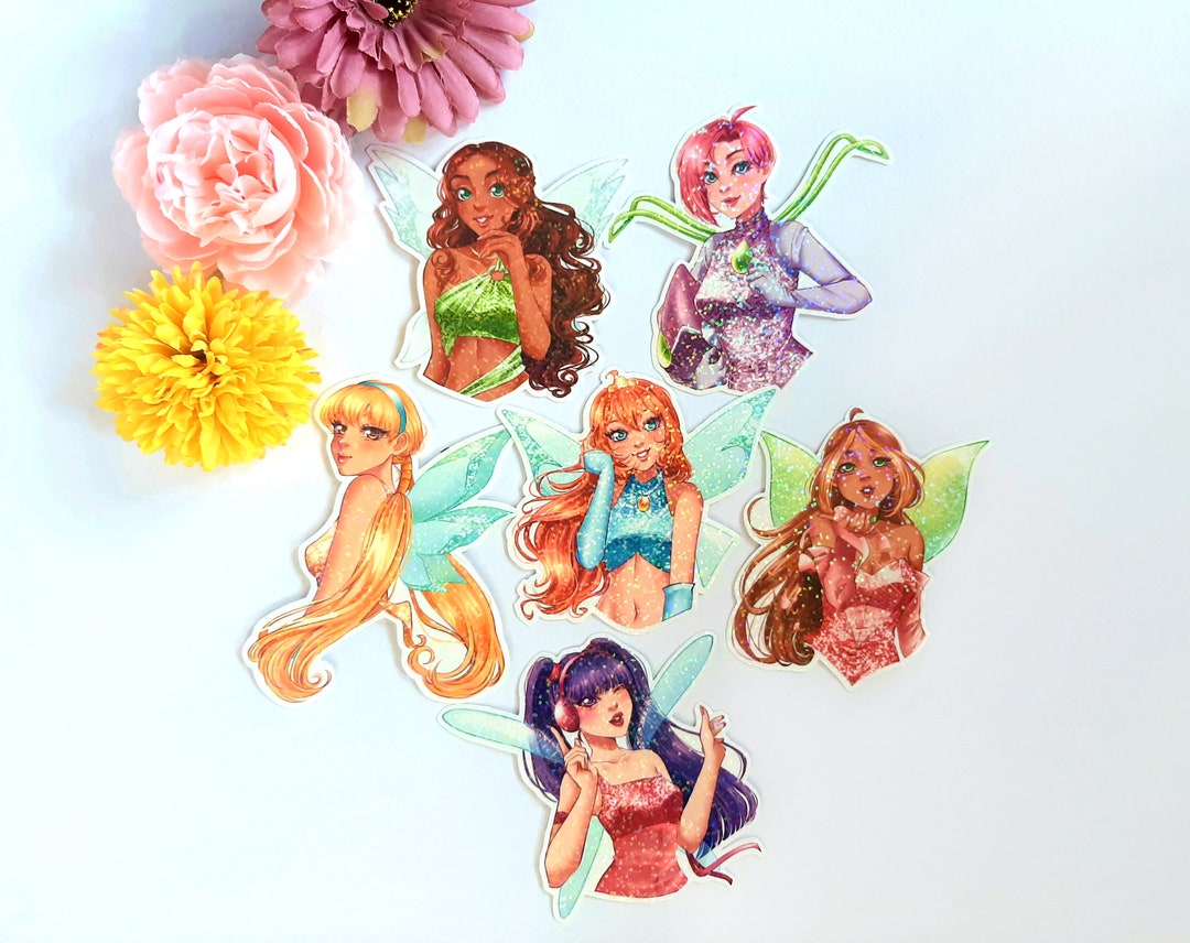 Winx Club Stickers - Etsy