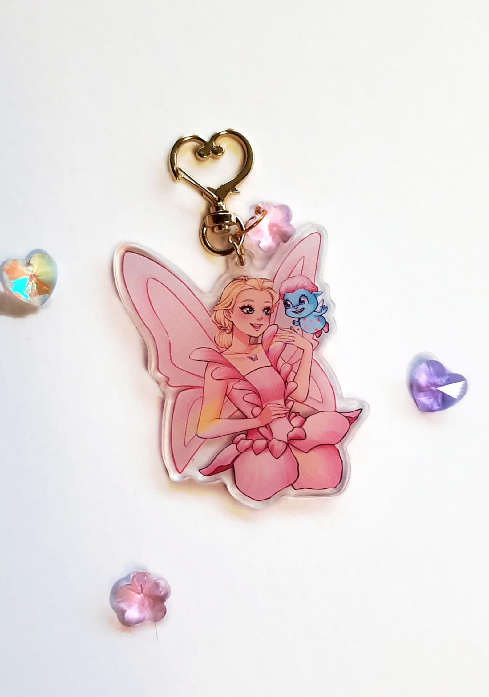 Doll Princess and Fairy Movie Keychains - Etsy