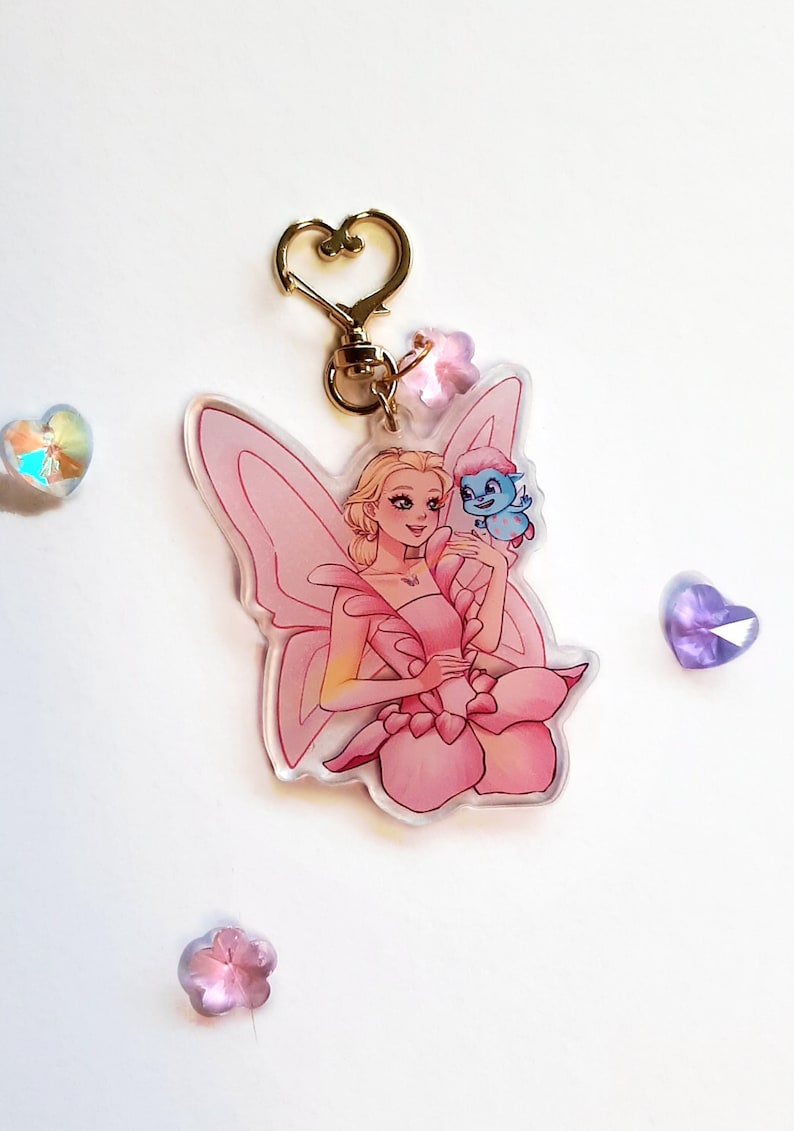 Doll Princess and Fairy Movie Keychains - Etsy