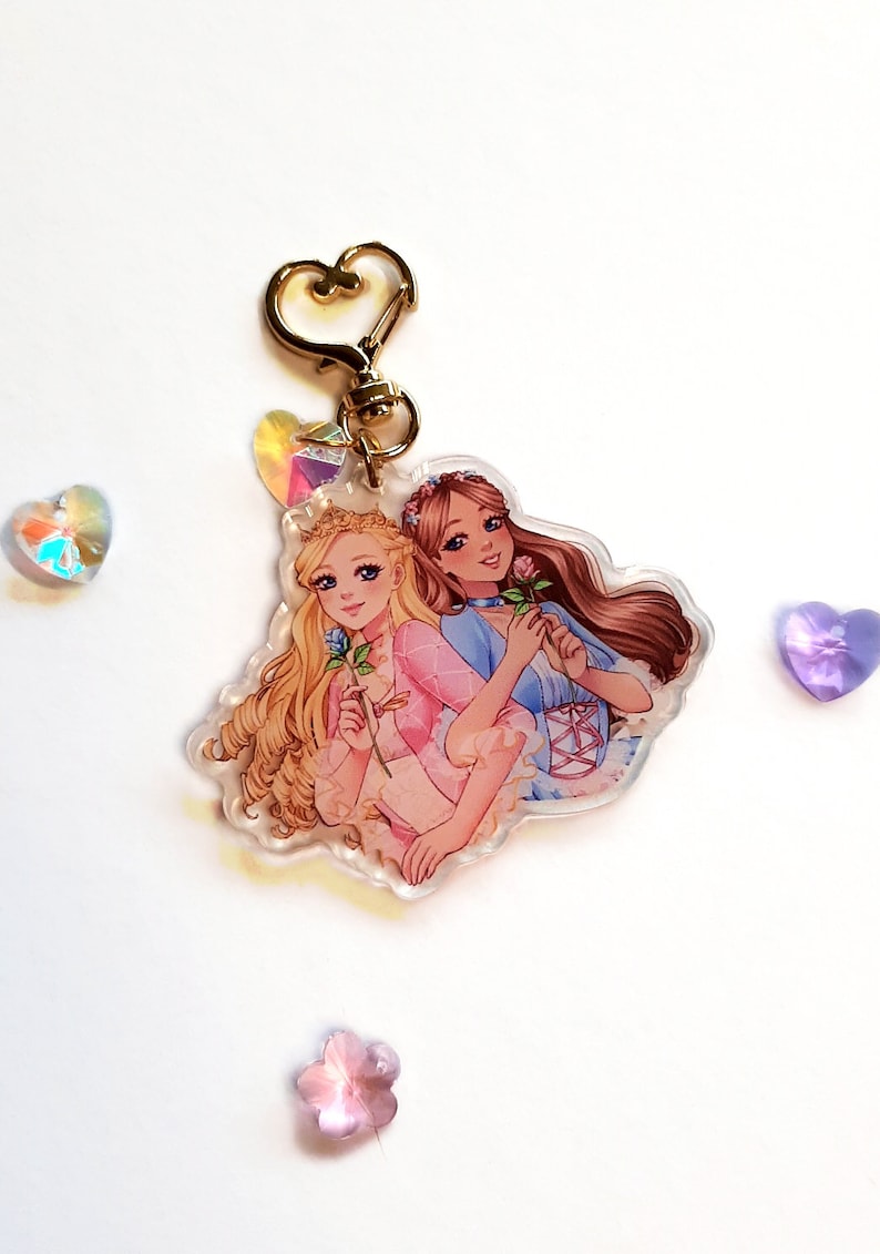 Doll Princess and Fairy Movie Keychains - Etsy