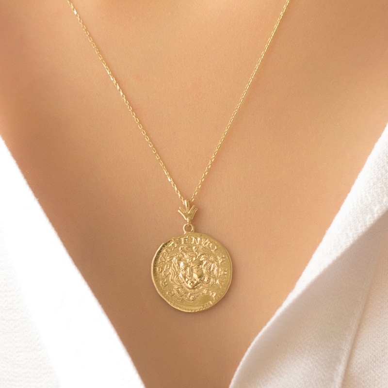 Real Coin Necklace - Etsy