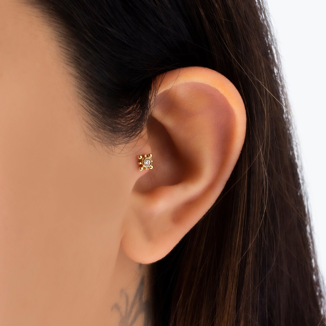 Dermal Jewelry, Ear Cuff, Septum Jewelry, Conch Hoop, Rook Earring ...