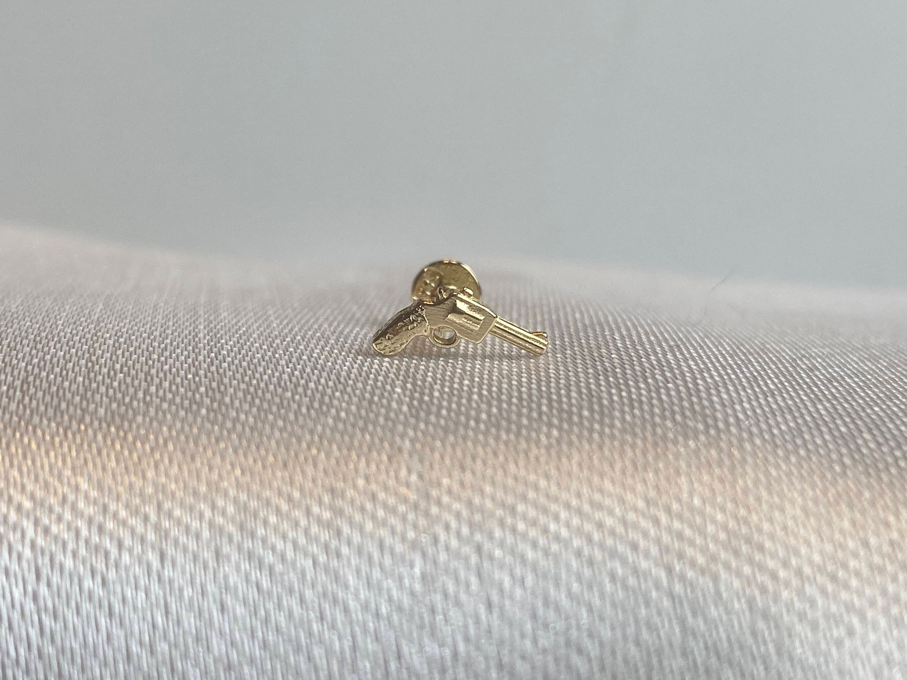 Gun Piercing Gun Earring Weapon Piercing Cartilage Earring - Etsy