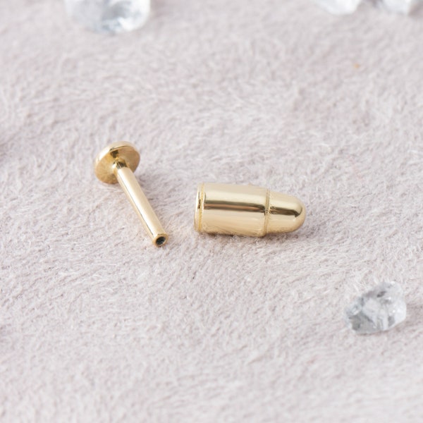 Bullet Earrings - Etsy