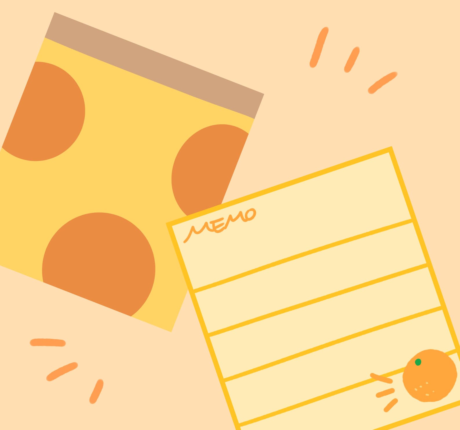 Adorable Color Printable Memo Yellow - Etsy