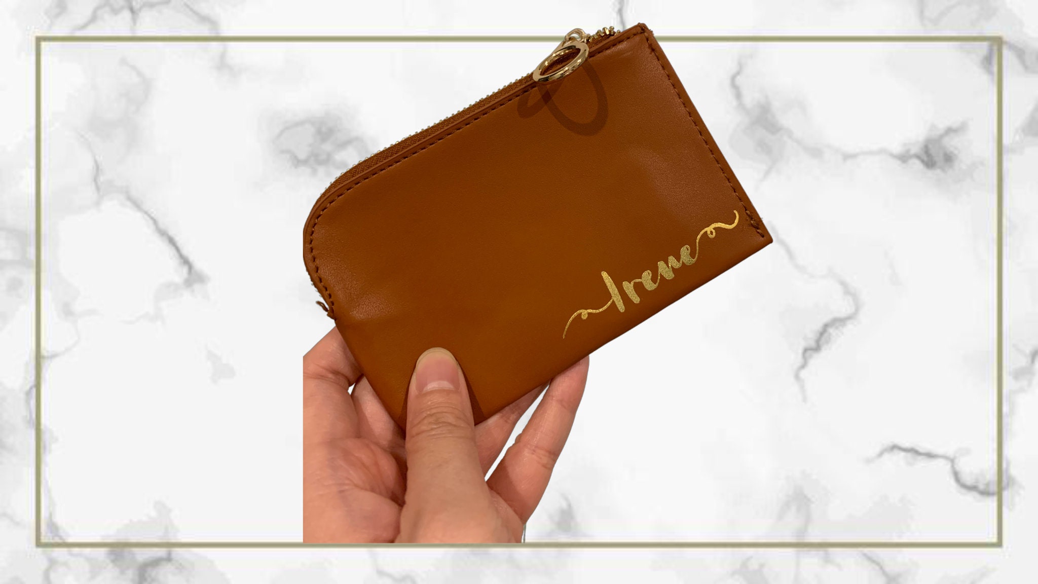 Personalized Coin Bag/ Personalised Purse custom Coin Purse/ Cardholder ...