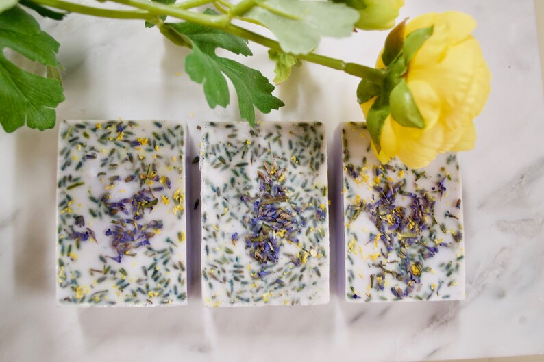 Lavender Soap Bar, Lavender Soap, Lavender Scent Soap, Purple Soap ...