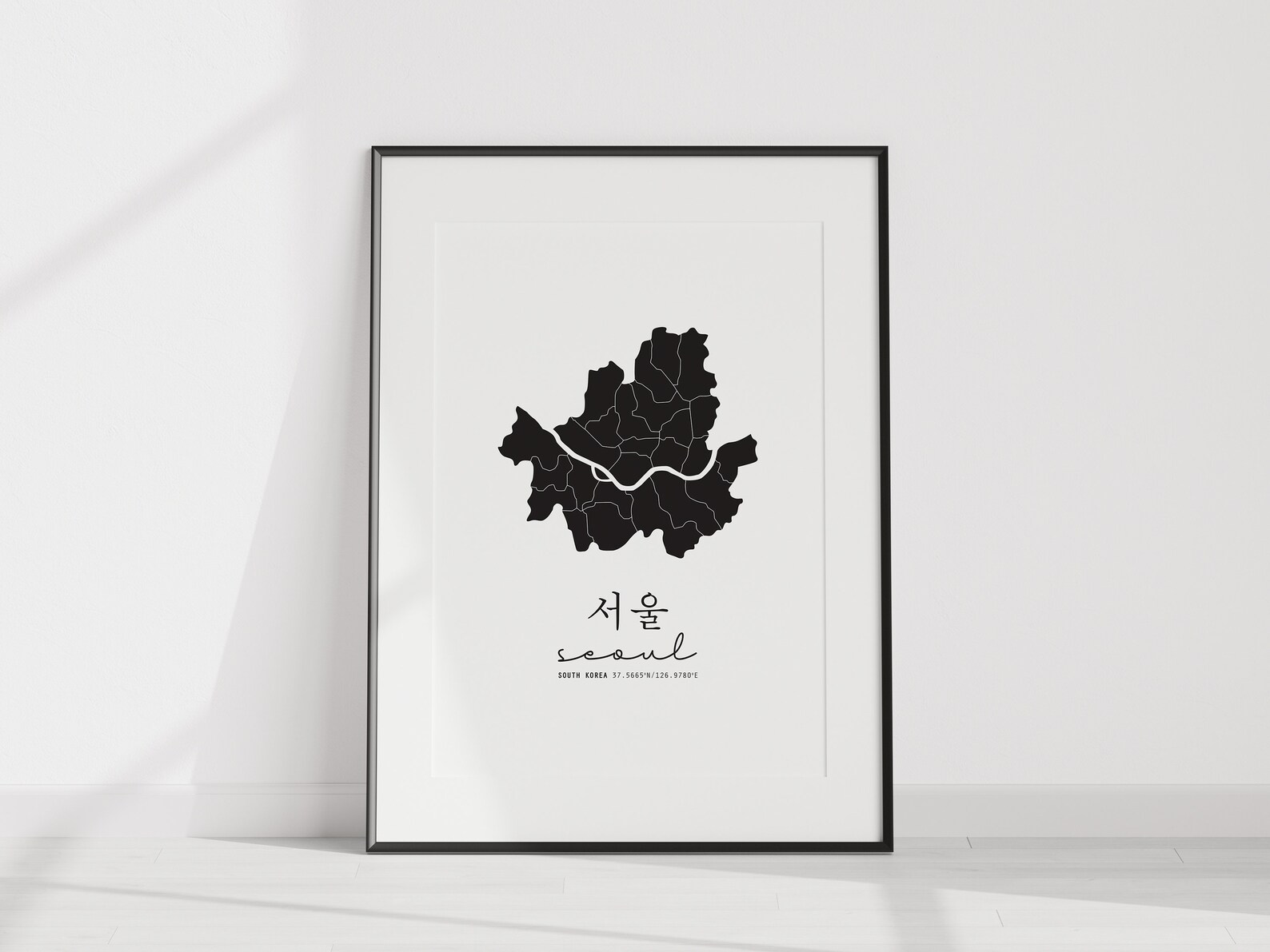 Korean Hangul, Hangul Poster, Printable Hangul Poster, Korean Letter ...
