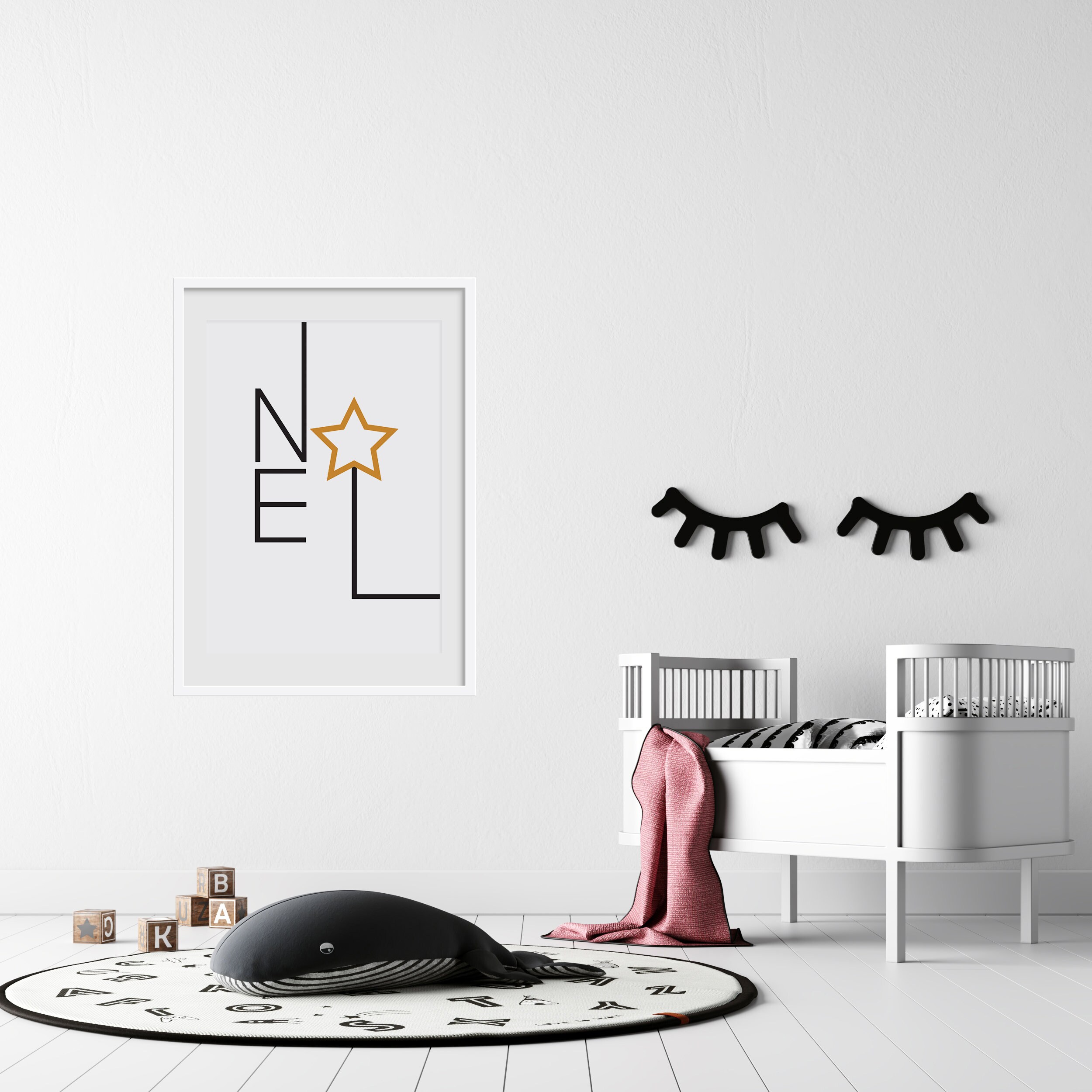 Christmas Printable Wall Art Noel Printable Wall Art Noel - Etsy