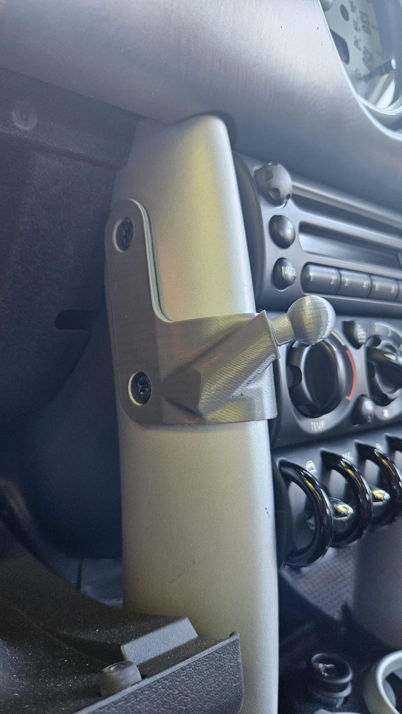 Mini Cooper S Ball Joint & Magsafe Phone Holder Down Tube Mount JCW R50 ...