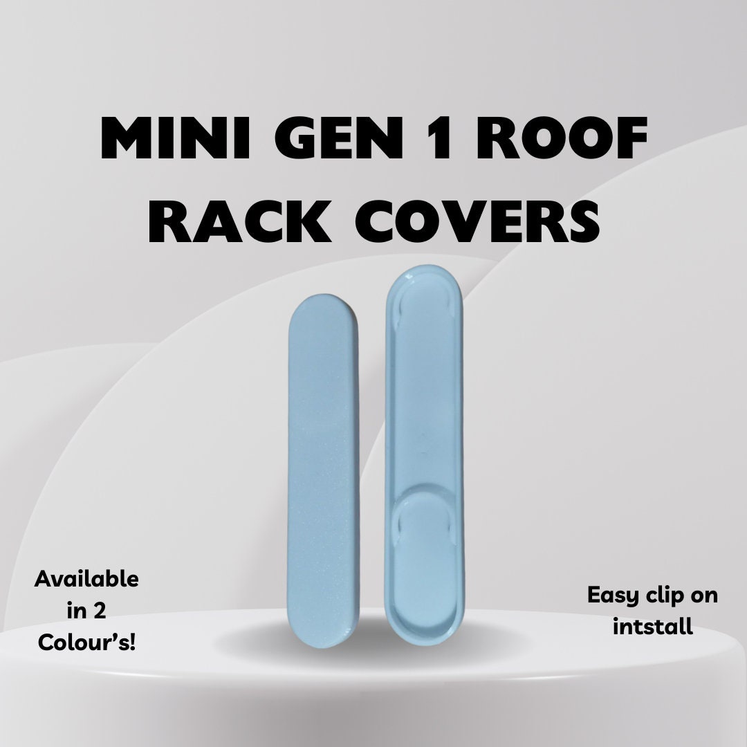 Mini Cooper/s/jcw R50 R53 Roof Rack Cover Replacements Plain ...