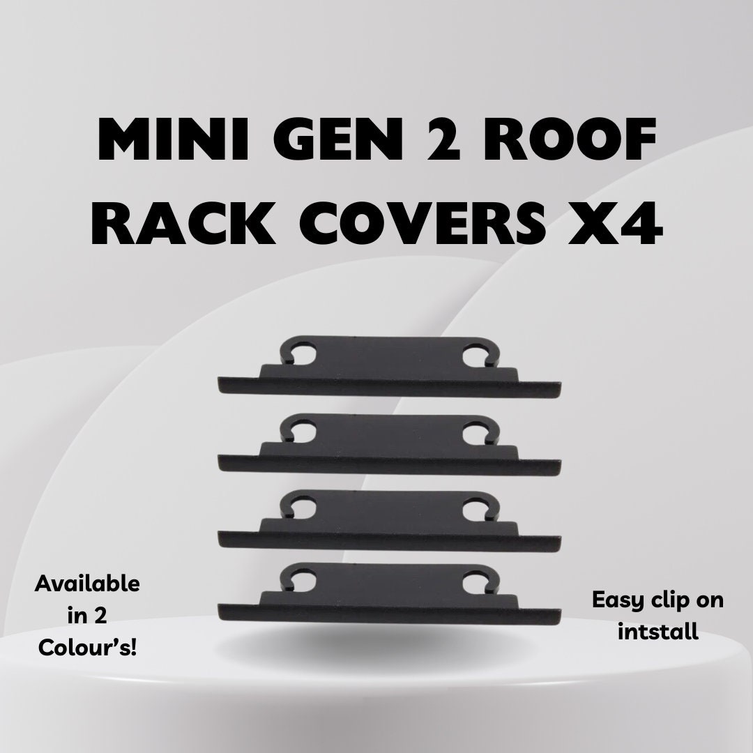 Mini Roof Rack Removal System Replacement Covers R55 R56 - Mini ...