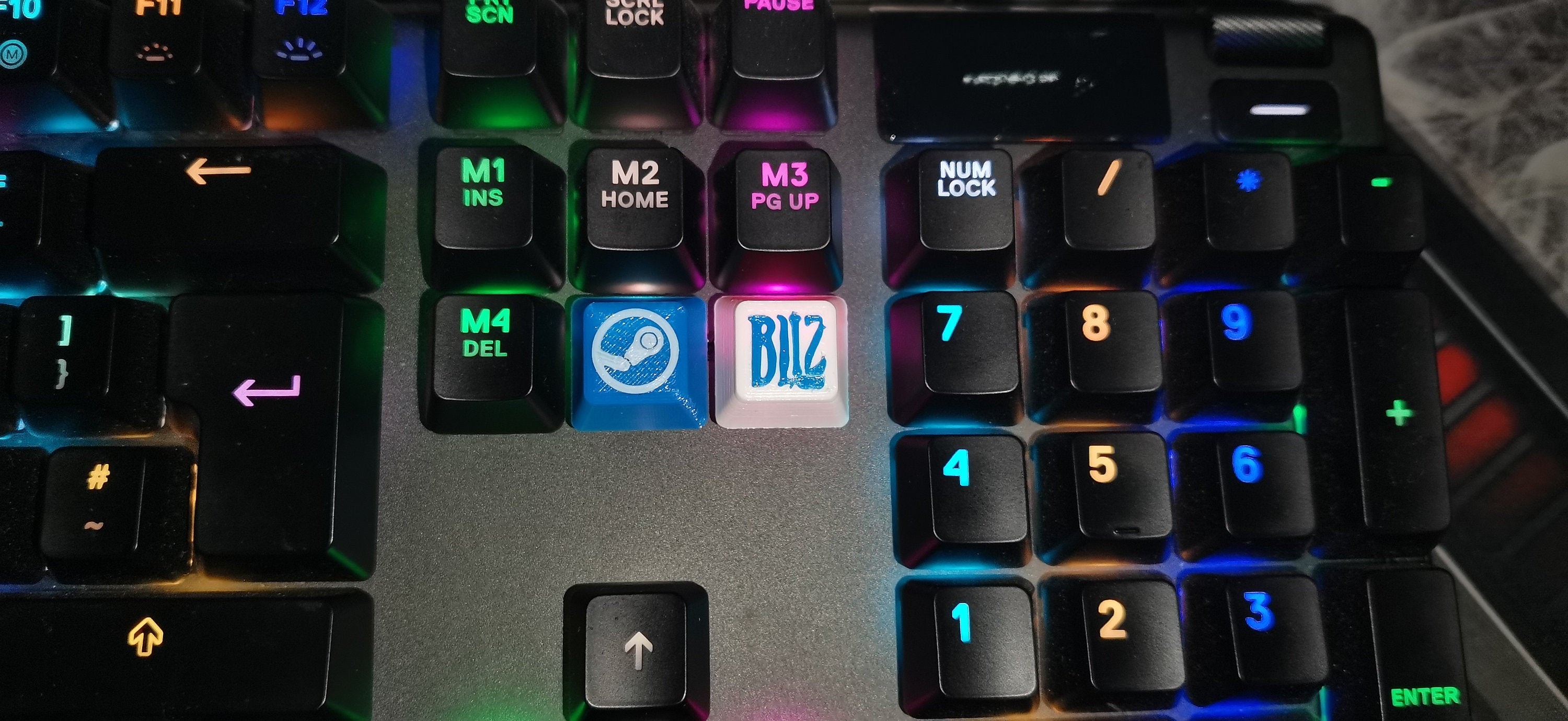 Blizzard Logo Inspired Keycap for Mechanical Keyboard 3D Printed ...
